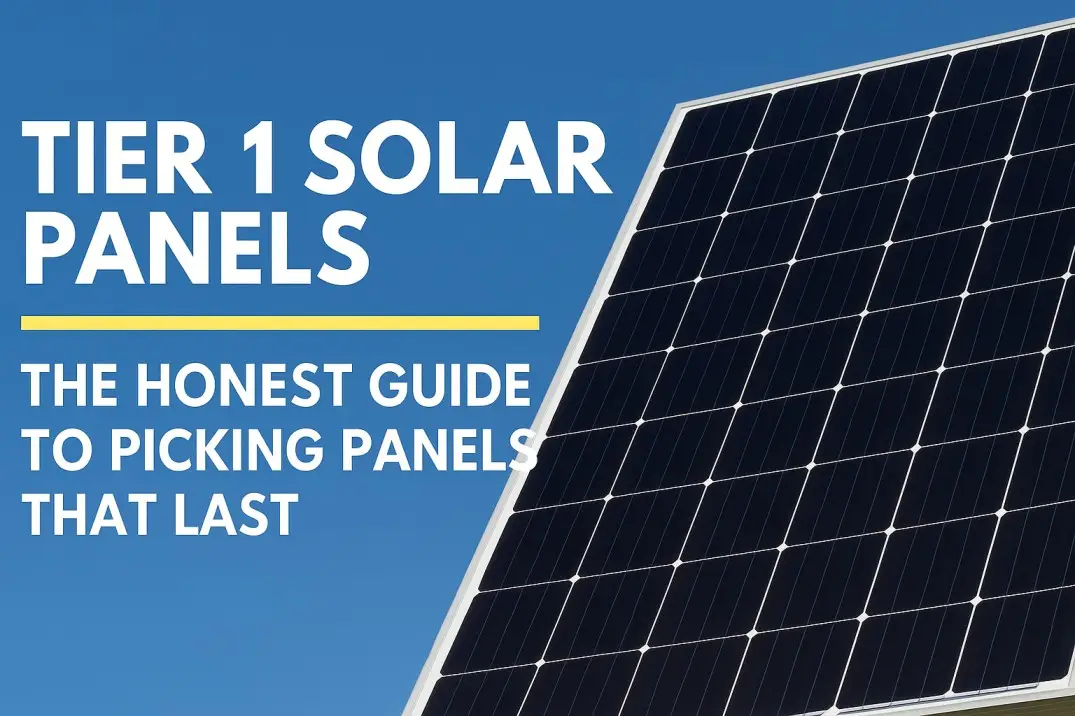 Tier 1 Solar Panels – Honest Guide to Reliable Solar Energy